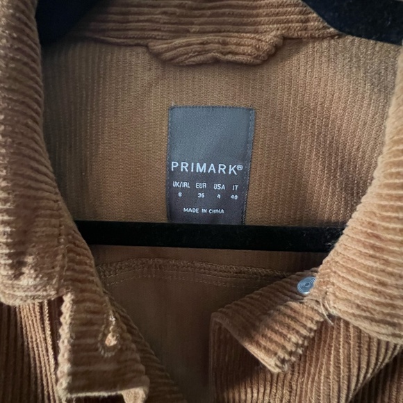 Primark | Jackets & Coats | Primark Brown Corduroy Denim Jacket | Poshmark